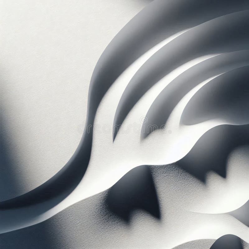 Shadow Play: Bright White Paper with Subtle Abstract Shadows Generator ...