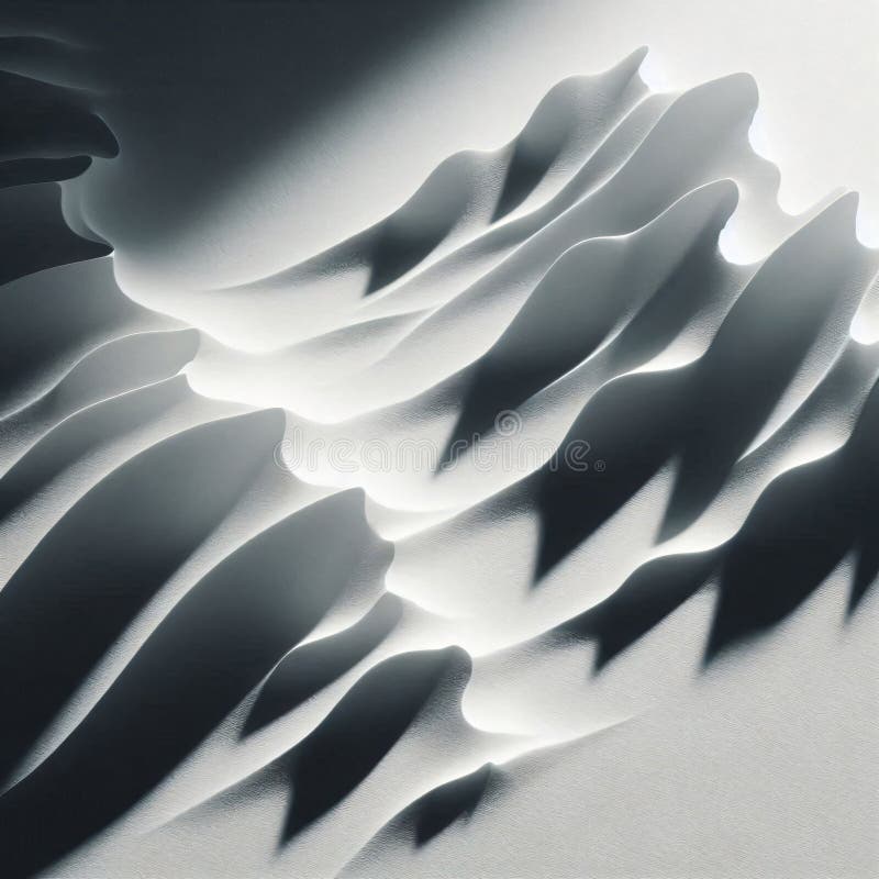Shadow Play: Bright White Paper with Subtle Abstract Shadows Generator ...