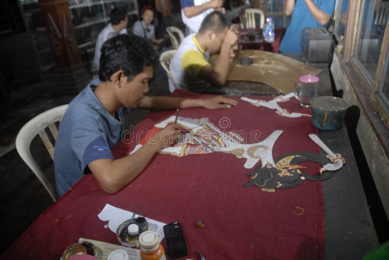 Shadow puppet show editorial stock image. Image of projection - 43312159