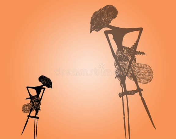 Shadow Puppet: Vector stock vector. Illustration of asia - 5934024