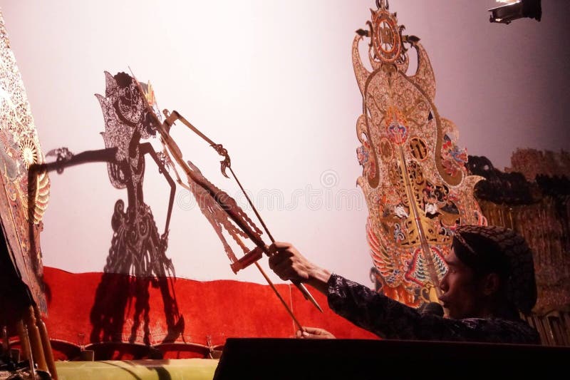 Shadow Puppets Show is a Traditional Indonesian Art that Mainly ...