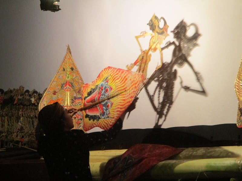 Shadow Puppets Performance is a Traditional Indonesian Art that Mainly ...