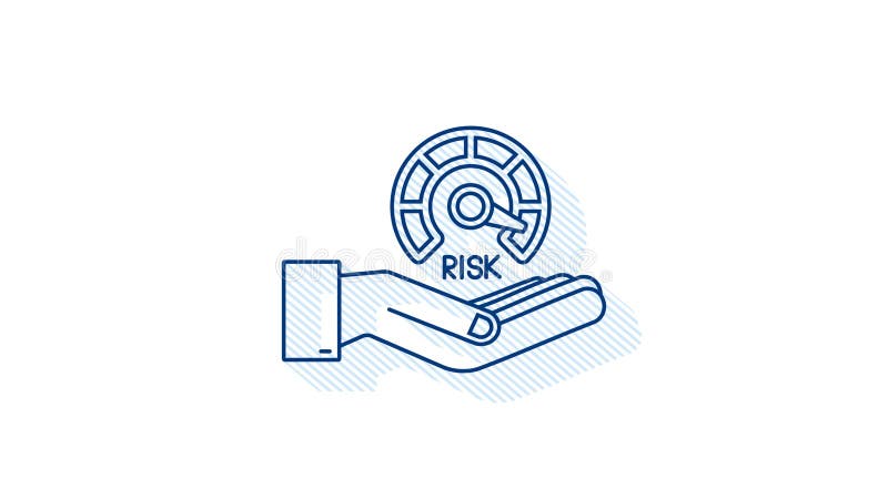 Shadow Risk Icon on Speedometer in Hands. High Risk Meter Stock Footage ... Shadow Risk Icon on Speedometer in Hands. High Risk Meter Stock Footage ...