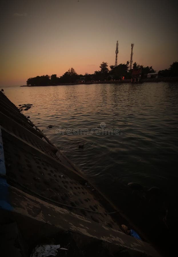 Shadow of the river stock photo. Image of night, river - 185012404