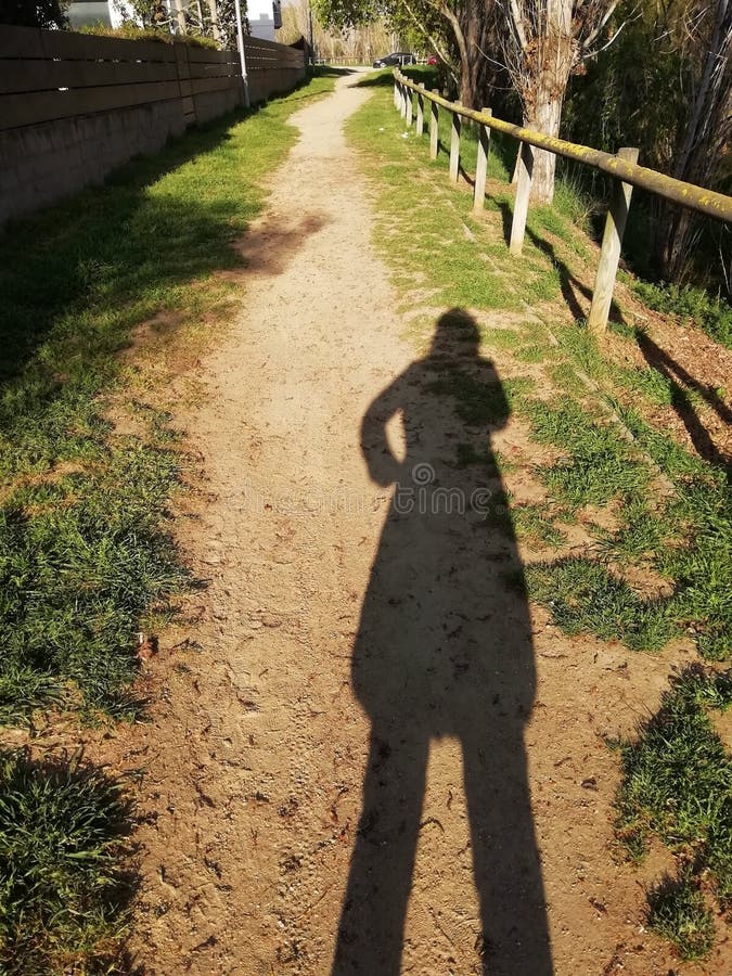 Shadow on the road stock image. Image of afternoon, colorful - 40536457