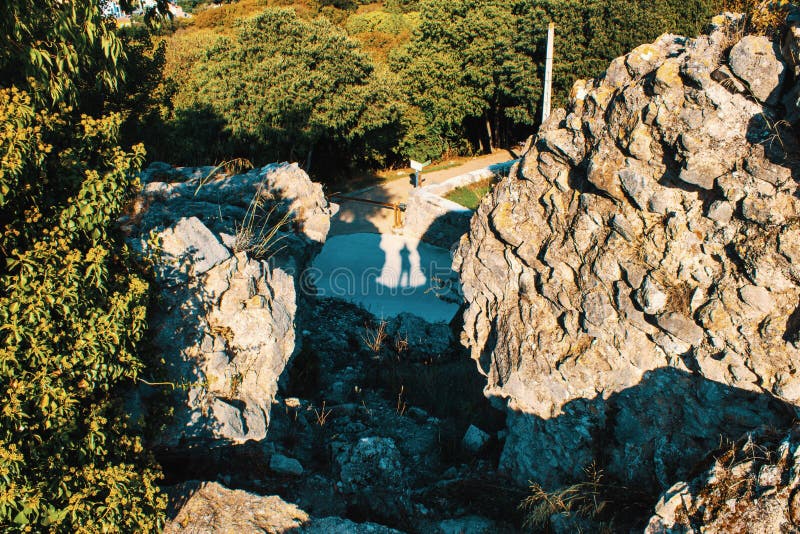 Simple shadow stock image. Image of shadow, rocks, simple - 159715699