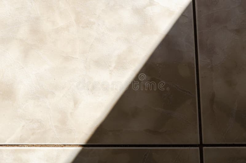 Shadow Shapes on Tile Floor Stock Image - Image of triangles, floors ...