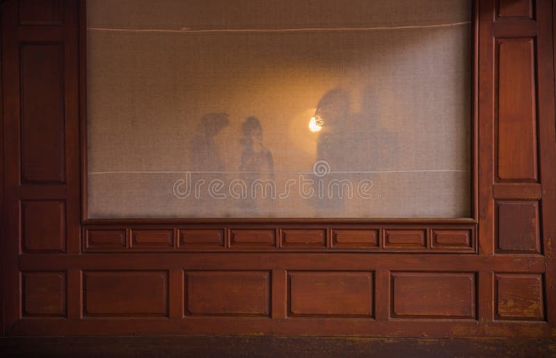 Shadow show. stock image. Image of abstract, concert - 78712499