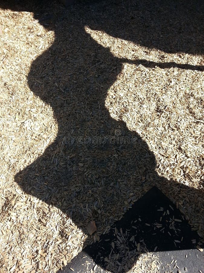 Shadow of a slide stock photo. Image of abstract, outdoors - 64835744