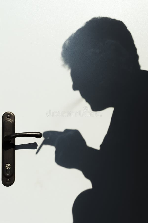 Shadow of Smoking Man, Young Man Smoking a Cigarette, Concept Abstract ...