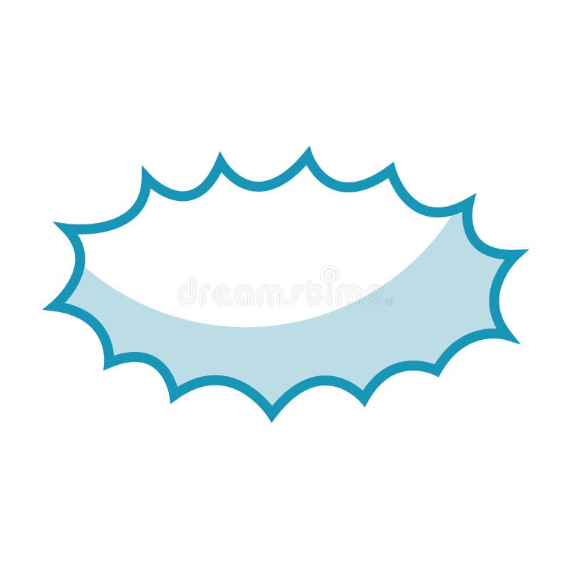 Shadow Speech Bubble Vector Graphic Design Stock Vector - Illustration ...