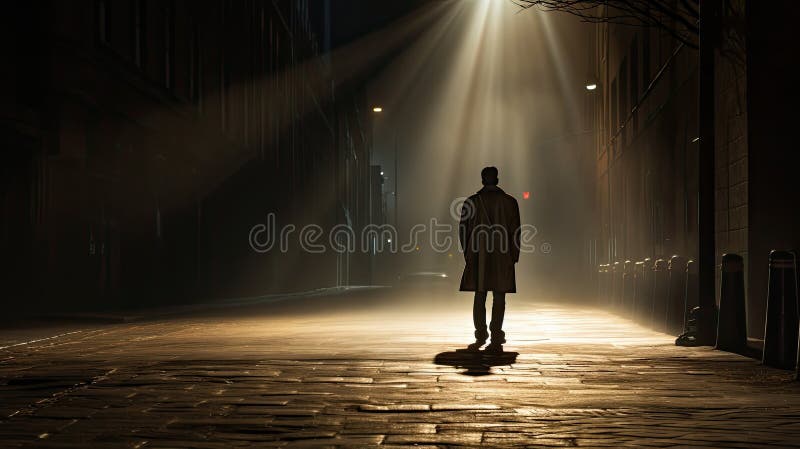 Shadow spotlight lighting stock illustration. Illustration of glow ...