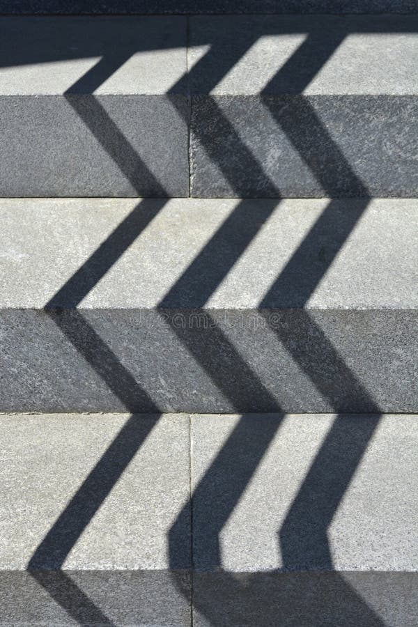 Shadow on stairs stock photo. Image of geometric, shadow - 385155040