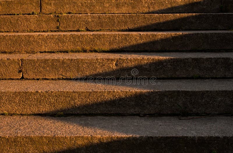 Shadow and stairs in color stock photo. Image of estate - 645436