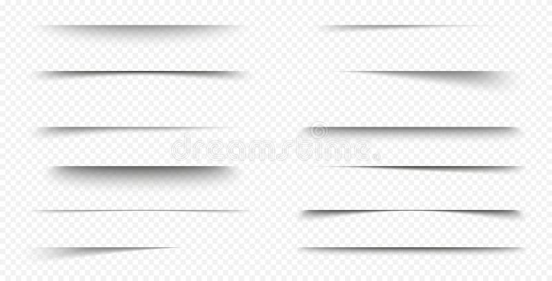 Paper Drop Shadow Horizontal Stock Illustrations – 140 Paper Drop ...