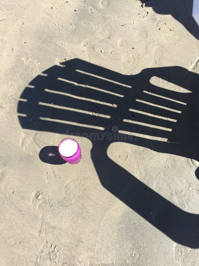 Shadow of a sunbed stock image. Image of glass, shadow - 57573697