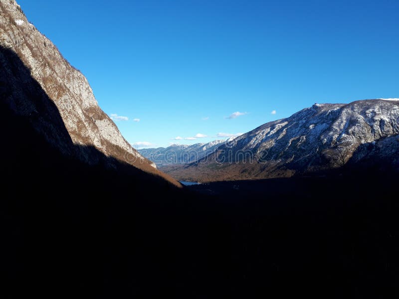 Shadow Sunset Mountain View Stock Image - Image of hill, nature: 234322293