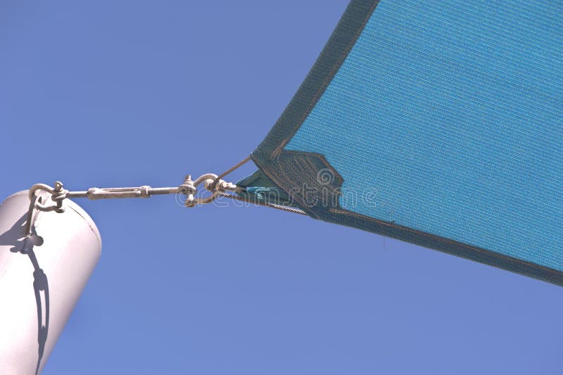 Shadow Tent Over Children S Playground Stock Image - Image of fixture ...