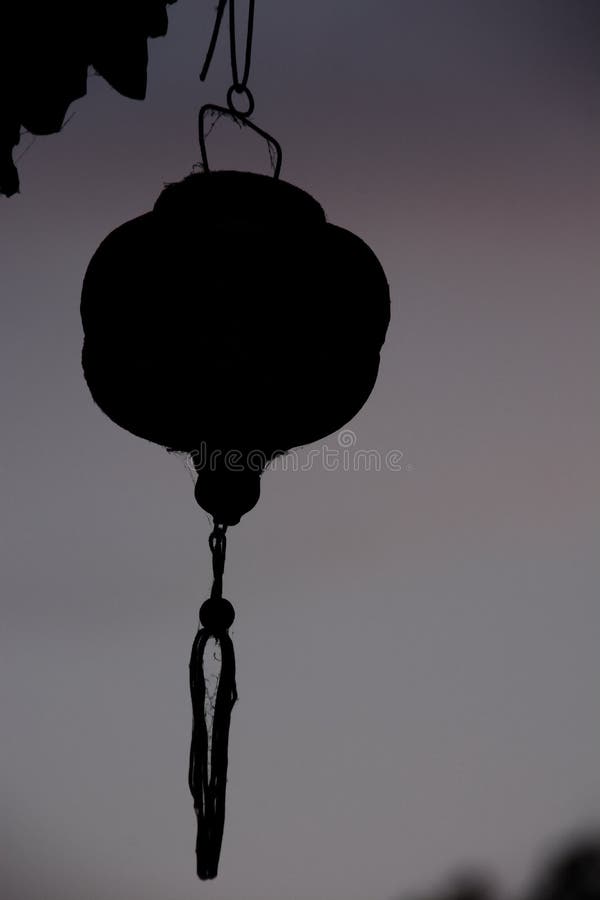 The Shadow of the Tiny Paper Lantern Stock Photo - Image of paper ...
