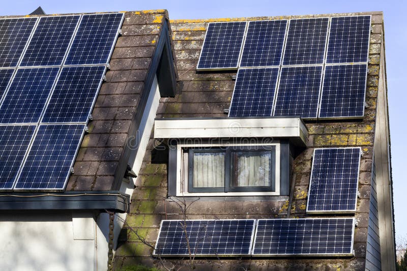 284 Installation Photovoltaic Panels Shadow Stock Photos - Free ...