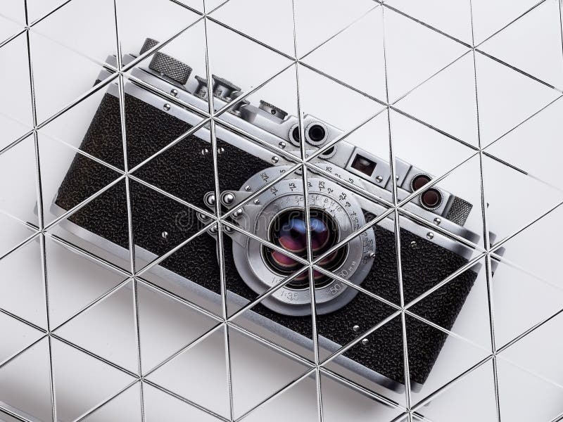 The Shadow Triangle on the Camera Surface is Black on a White ...