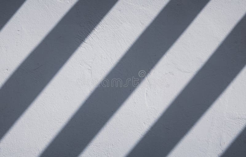 Slanted Shadow Stripes on White a Wall Stock Image - Image of plaster ...