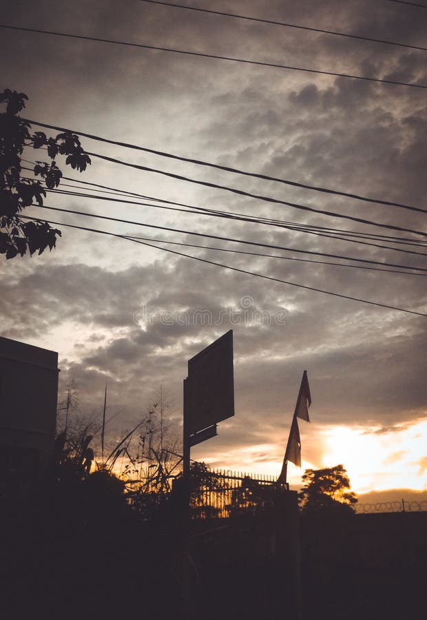 Shadow Warm Morning at Nature Stock Photo - Image of indonesian, nature ...
