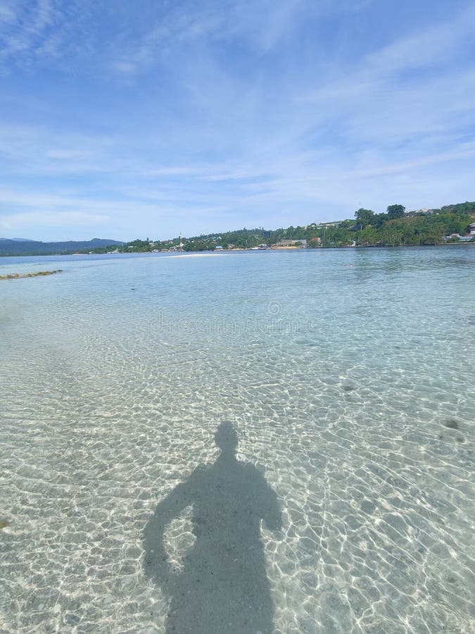 Shadow of water stock photo. Image of beach, coast, wave - 266622466
