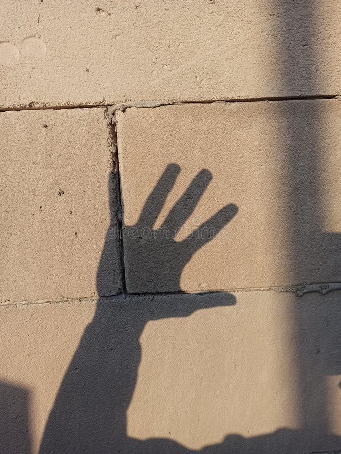 Shadow waving on the wall stock photo. Image of soil - 228209460