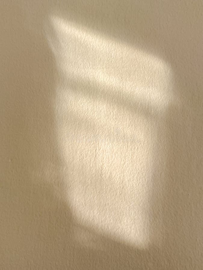 A Shadow of a Window is Cast on a Wall Stock Photo - Image of shadow ...