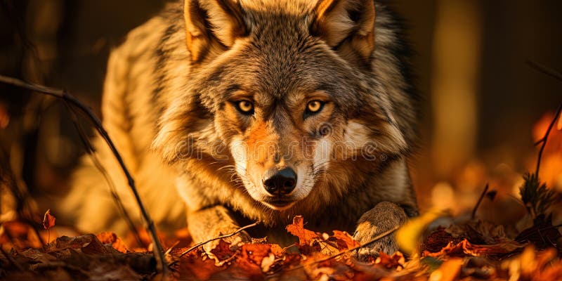 The Shadow of a Wolf, Rising in Front of the Moon, Like an Ancient ...