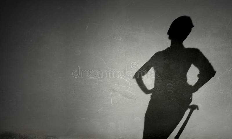Engineer Woman Shadow Mixed Media Stock Photos - Free & Royalty-Free ...