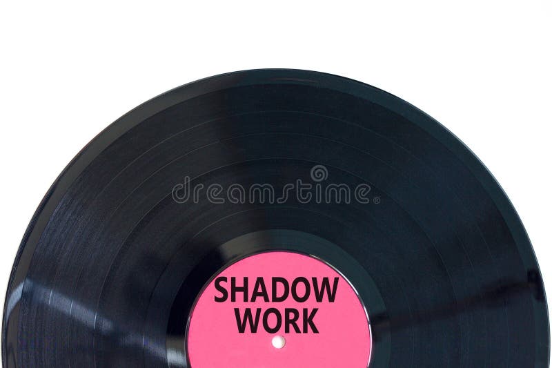 Shadow Work Psychology Symbol. Concept Words Shadow Work on Beautiful ...