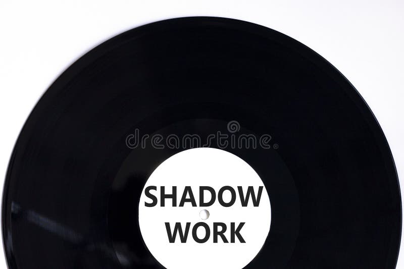Shadow Work Psychology Symbol. Concept Words Shadow Work on Beautiful ...