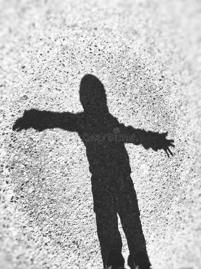 Shadow of Young Boy, Springtime, Michigan Stock Photo - Image of lost ...