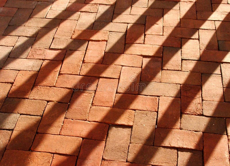 Shadowed Bricks stock image. Image of symmetrical, shadows - 80189