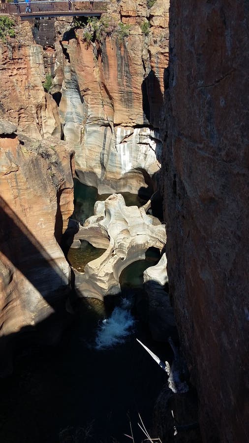 Gorge stock photo. Image of view, water, gorge, shadowed - 106131360