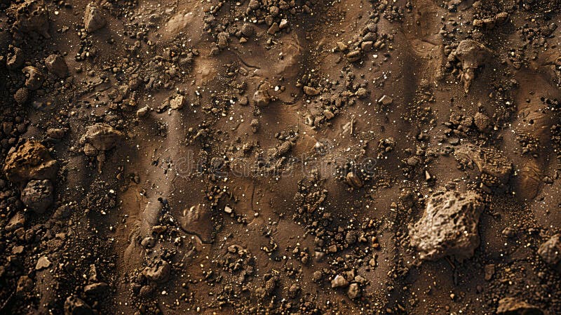 ## Shadowed Textures of Rough Earth Stock Illustration - Illustration ...