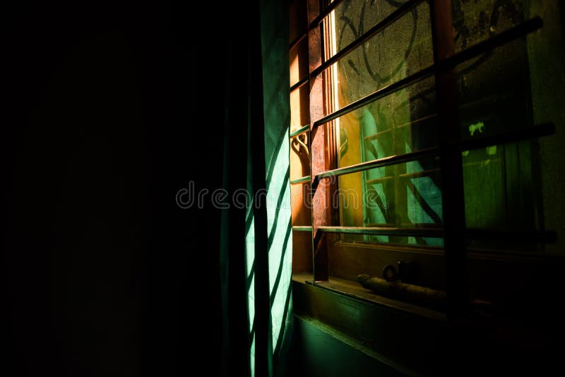 Shadowing at windows. stock image. Image of circle, shadow - 186300717