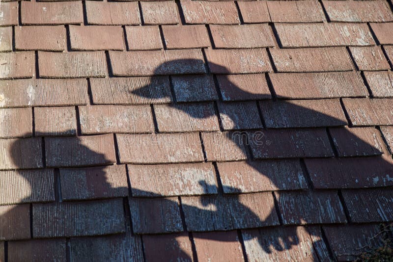 Shadows on the Brick Wall of Two Men Talking Stock Image - Image of ...