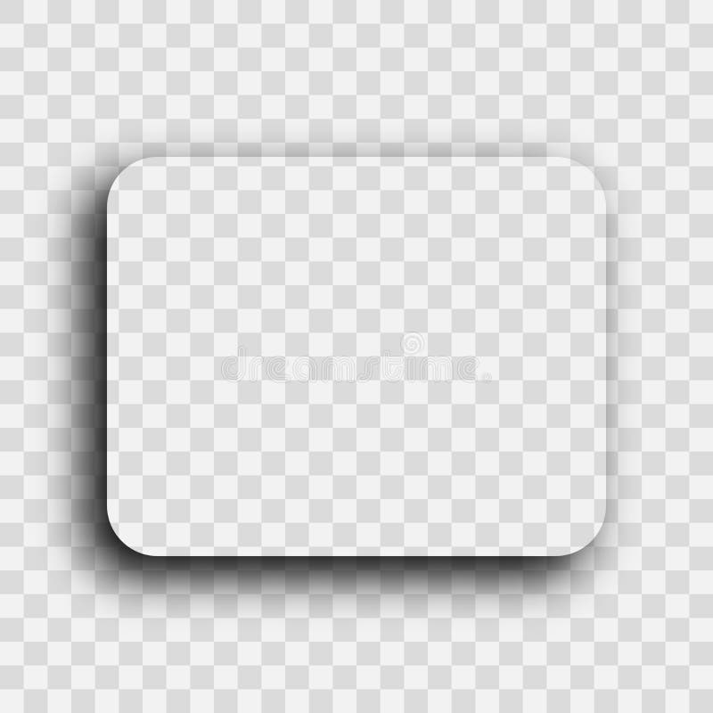 White Rounded Square Png