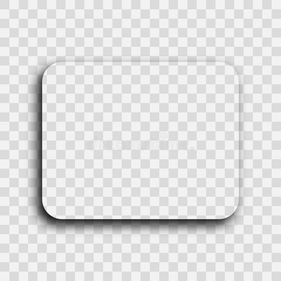 Rounded Corner Rectangle Transparent Background Stock Illustrations ...