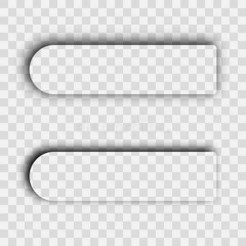 Rounded Corner Rectangle Transparent Background Stock Illustrations ...