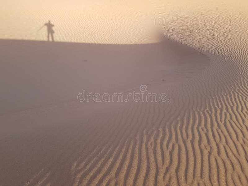 Shadows in desert stock photo. Image of nature, sand - 133867324
