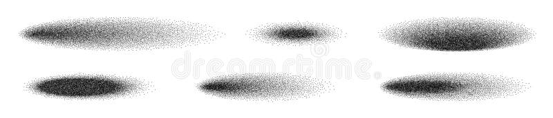 Shadows Effect with Grain Noise Gradient for Realistic Shades of Round ...