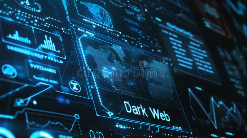 Shadows in the Ether: Unraveling the Dark Web S Depths Stock ...