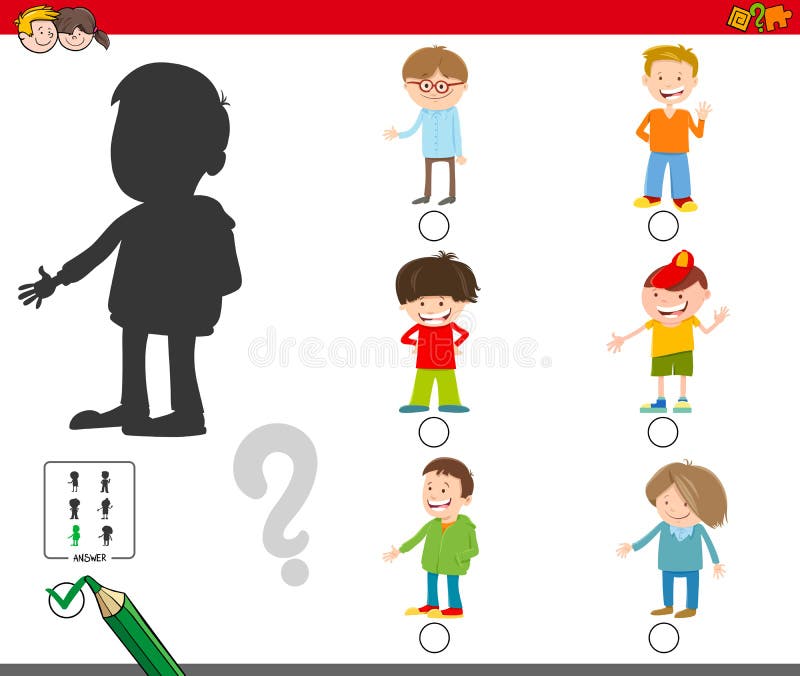 Kid Boys Characters Cartoon Set Stock Vector - Illustration of drawing ...
