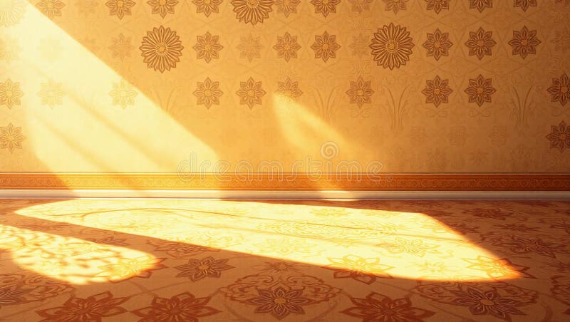 Shadows of the Islamic Pattern on the Ground, Islamic or Ramadan ...