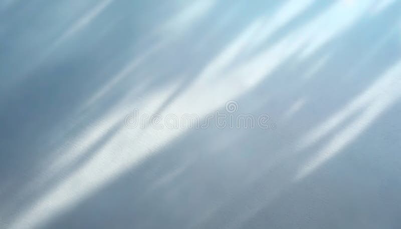 Shadows and Light Blending on a Textured White Surface Creating a Calm ...