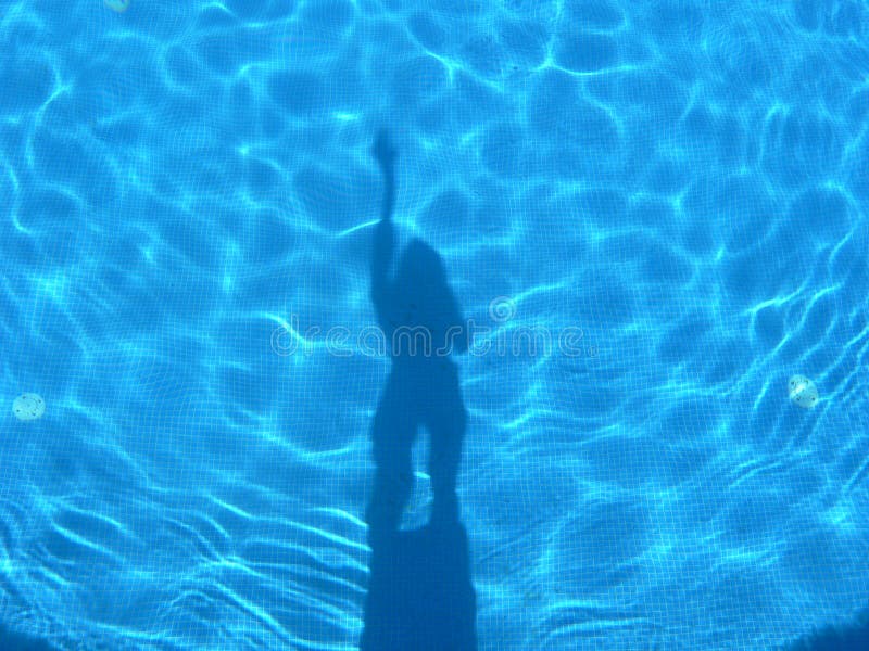 Light Blue Swiming Pool Water. Summer Fun and Party Stock Image - Image ...